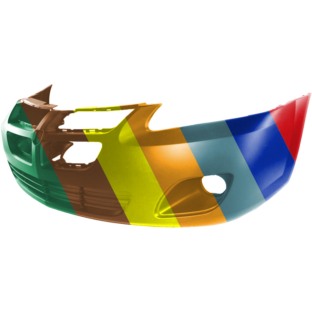 Painted Dodge Front Bumpers | Painted Auto Body Parts