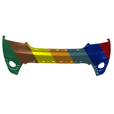 Painted Dodge Front Bumpers | Painted Auto Body Parts