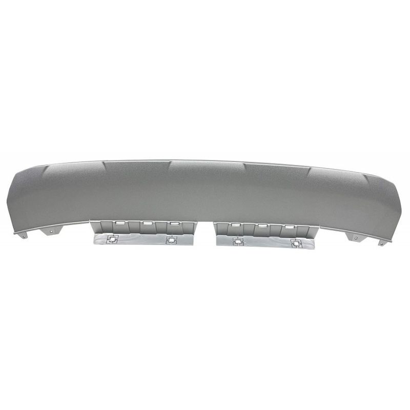 AUDI Q3 FRONT BUMPER SPOILER CENTER SILVER (WO/S-LINE)(TO 12-6-21) OEM ...