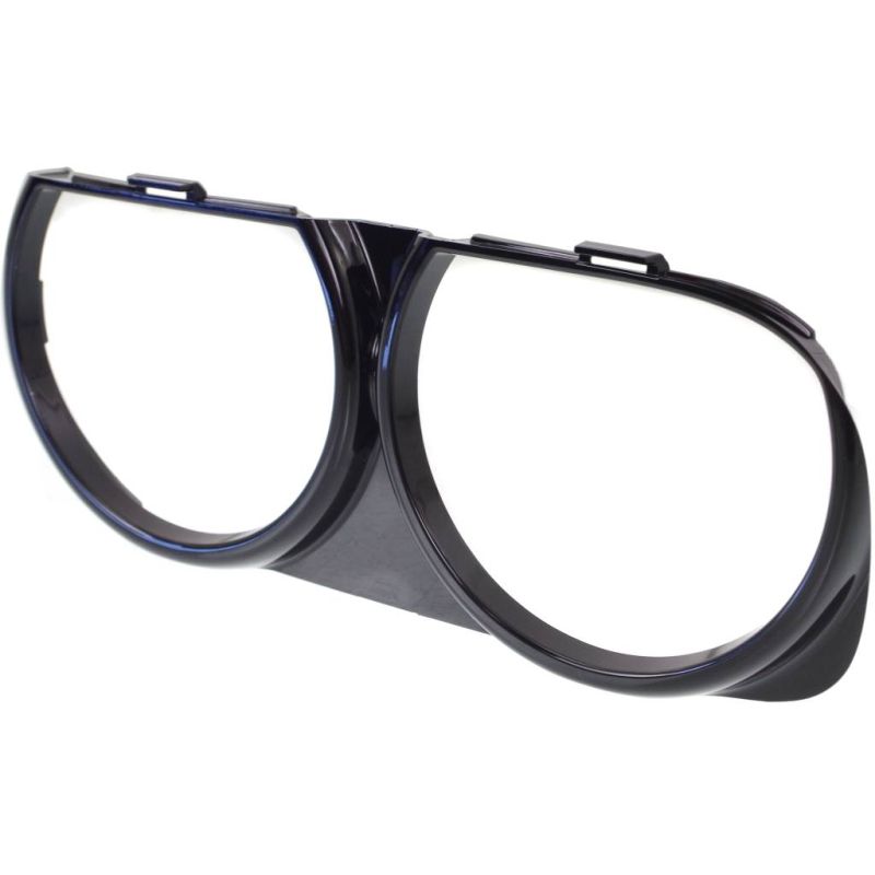 DODGE CHALLENGER HEAD LAMP BEZEL LEFT (Driver Side) BLACK (EXC SRT ...