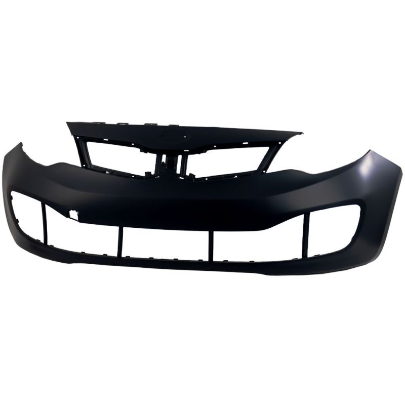 KIA RIO SEDAN FRONT BUMPER COVER PRIMED OEM#865111W000 2012-2015 PL# ...