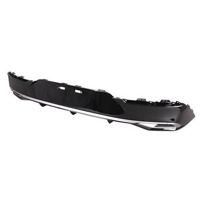 KIA K5 REAR BUMPER COVER LOWER PTD-BLACK W/SILVER MLDG (LXS/EX) OEM ...