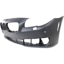 BMW BMW 5 SERIES (SEDAN) FRONT BUMPER COVER PRIMED (W/SENSOR)(W/SIDE ...