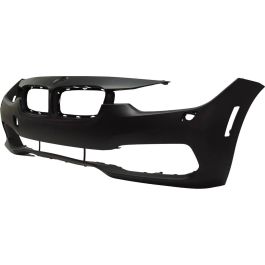 BMW BMW 3 (SEDAN) HYBRID FRONT BUMPER COVER PRIMED W/WASHER WO/M SPORT ...