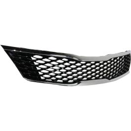 KIA OPTIMA GRILLE PAINTED BLACK W/SMOKED BLACK MOLDING OEM#86350D5020 ...