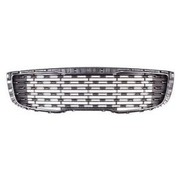 KIA SEDONA MINIVAN GRILLE DK-GRAY (STD TYPE) OEM#86352A9ND0 2019-2021 ...