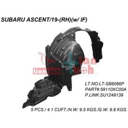 SUBARU ASCENT FENDER LINER RIGHT (Passenger Side) **CAPA** OEM ...