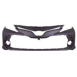 TOYOTA CAMRY FRONT BUMPER COVER PRIMED (XLE)(W/SENSOR) OEM#521190X937 ...