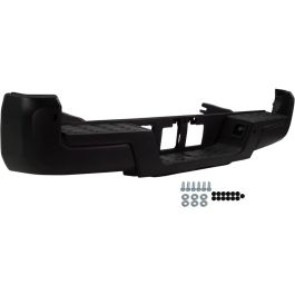 TOYOTA TACOMA REAR STEP BUMPER ASSY BLACK (W/SENSOR)(WO/TOW HITCH) OEM ...