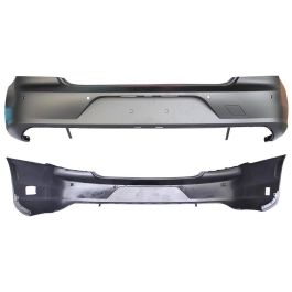 VOLVO VOLVO S90 PLUG-IN REAR BUMPER COVER PRIMED (WO/BLIS)(W/PK SENSOR)(WO/PK ASSIST) OEM ...