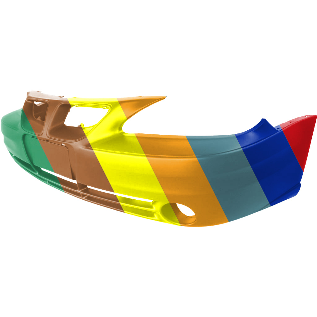 Painted Pontiac Front Bumpers | Painted Auto Body Parts