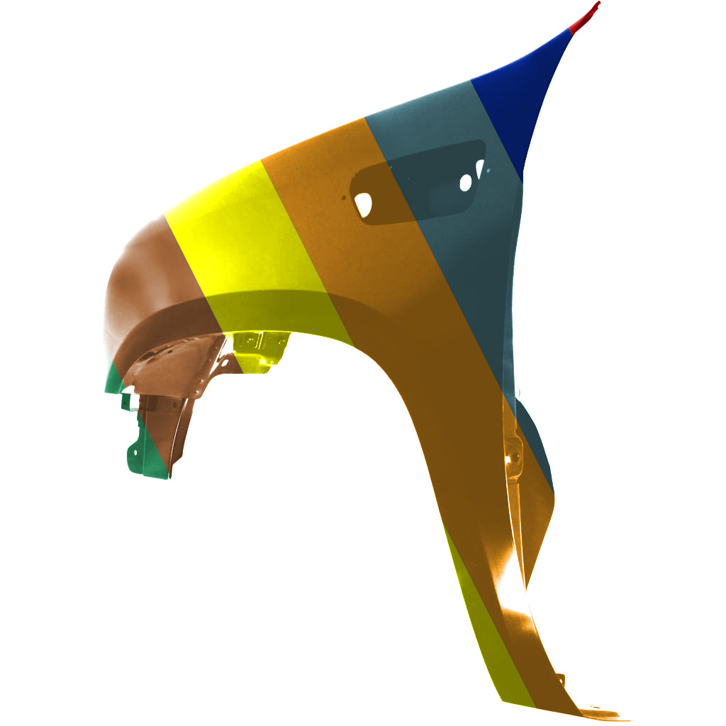 Cadillac Painted Fenders