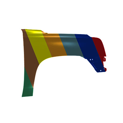 GM Trucks & Vans Painted Fenders