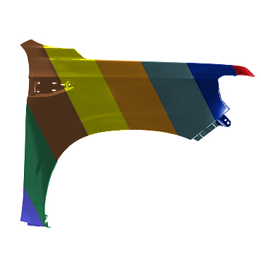 GM Trucks & Vans Painted Fenders