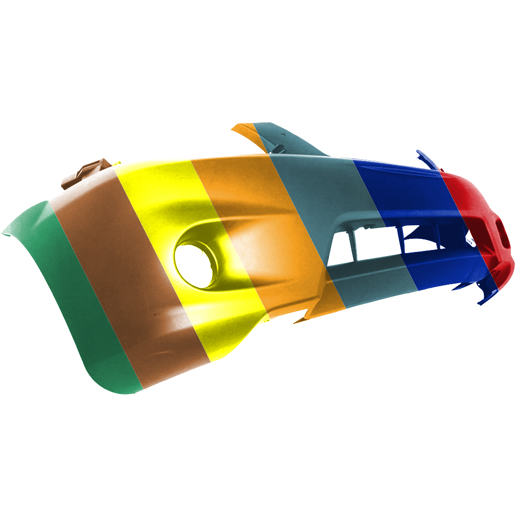 Painted Mazda Front Bumpers | Painted Auto Body Parts