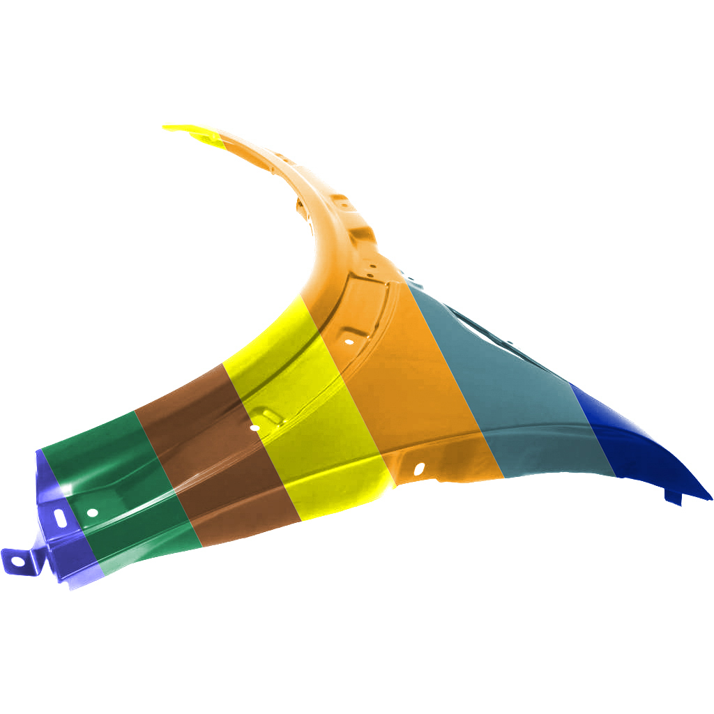 Mini Painted Fenders