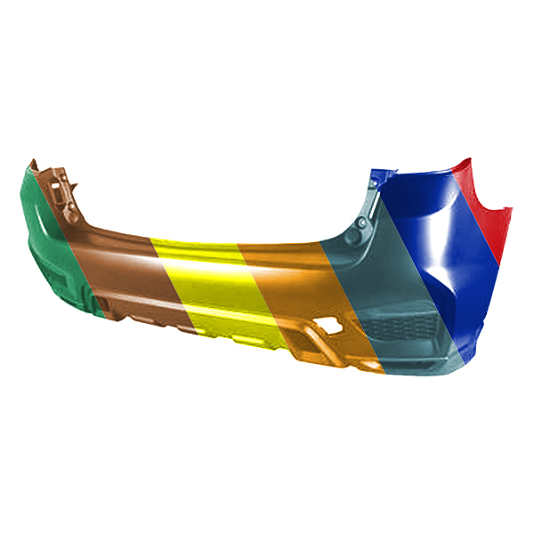 Mitsubishi Painted Rear Bumpers