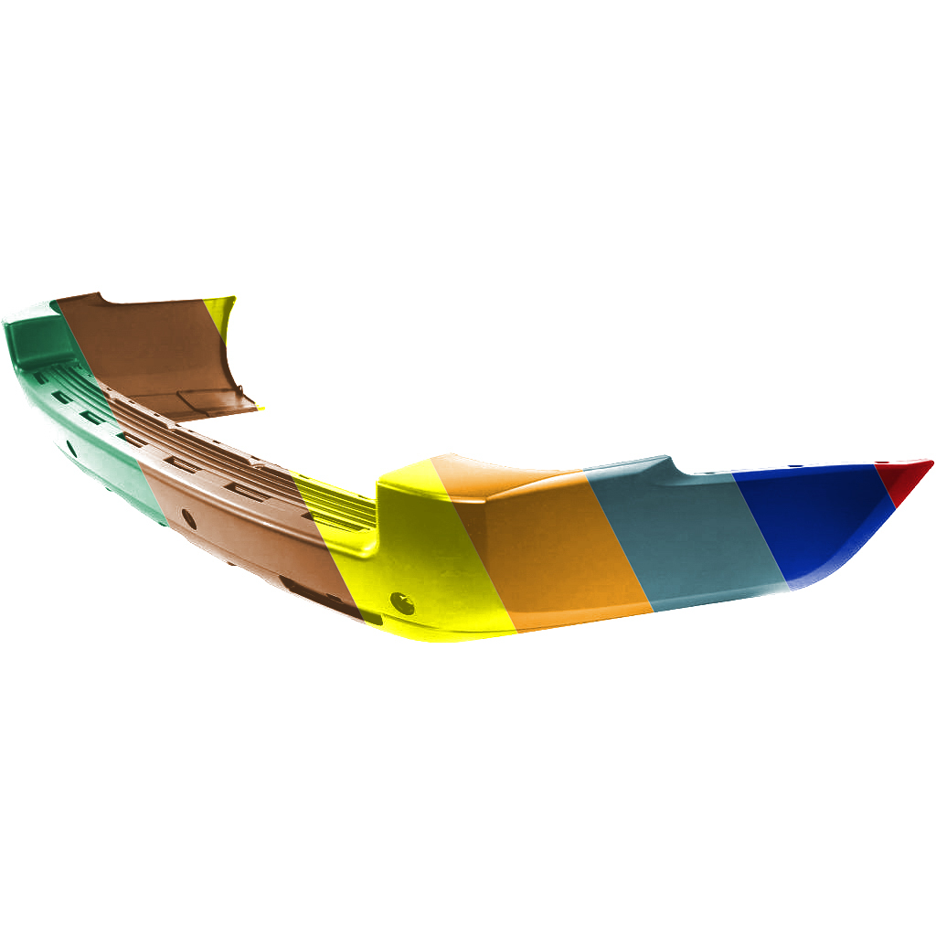 Painted Land Rover Rear Bumpers | Painted Auto Body Parts