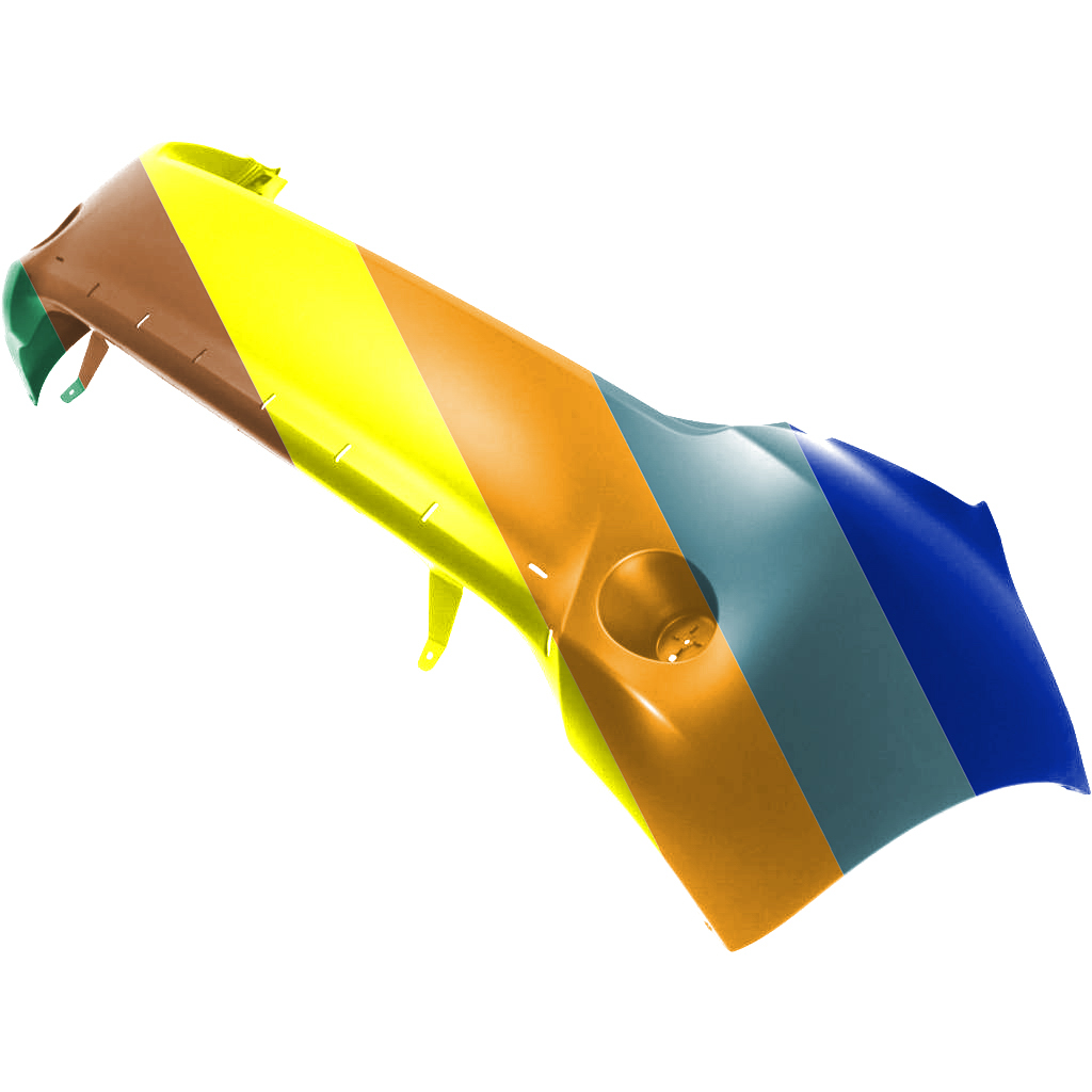 Scion Painted Rear Bumpers