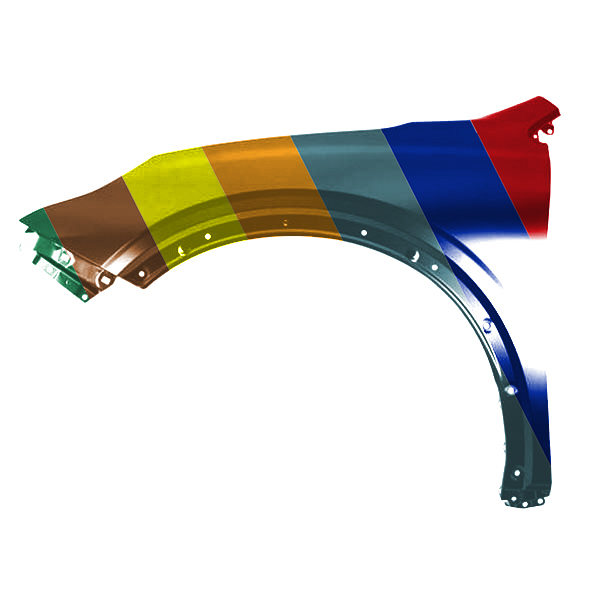 Subaru Painted Fenders