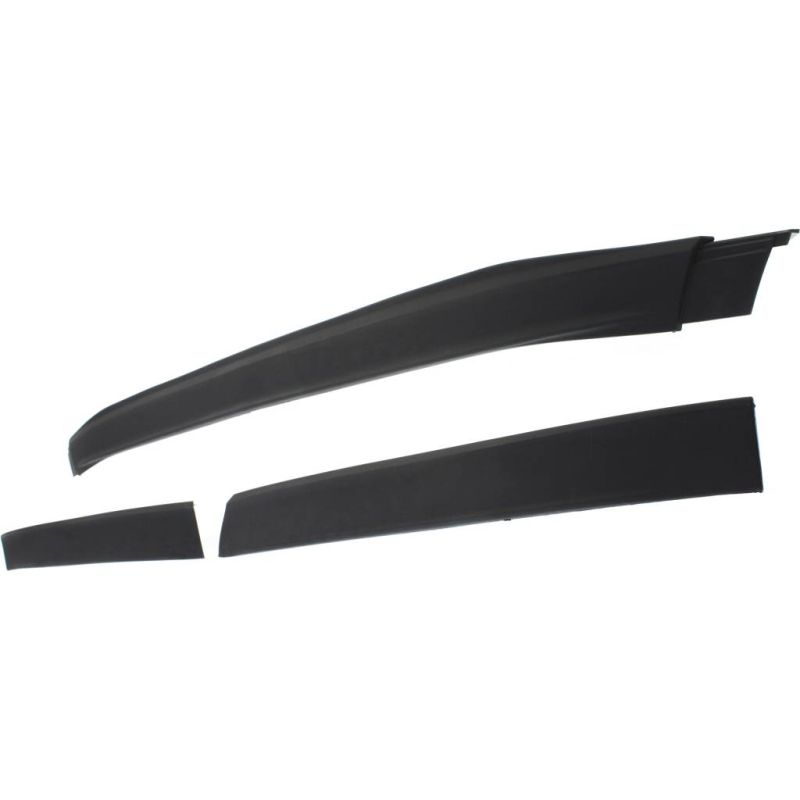 CHEVROLET MALIBU / MALIBU LIMITED FRONT BUMPER AIR DEFLECTOR BLACK (3pc ...
