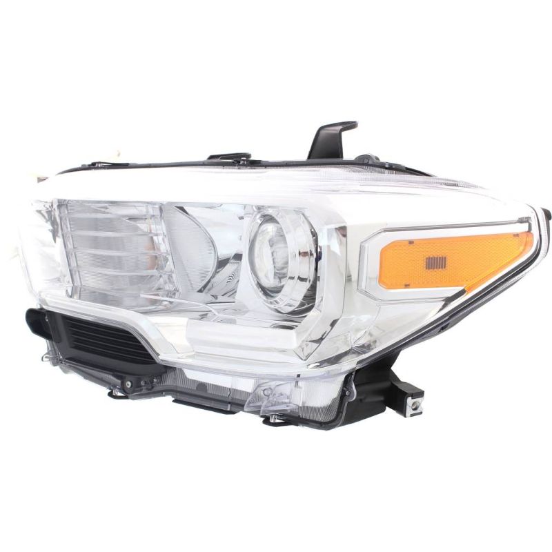 TOYOTA TACOMA HEAD LAMP ASSEMBLY LEFT (WO/LED DRL)(WO/FOG)(CHR BEZEL ...