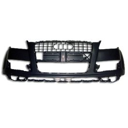 AUDI Q7 FRONT BUMPER COVER PRIMED (W/WASH)(W/SENSOR)(WO/S-LINE) OEM ...